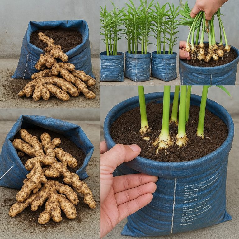 How to grow ginger at home for your family to eat all year round – Best ...